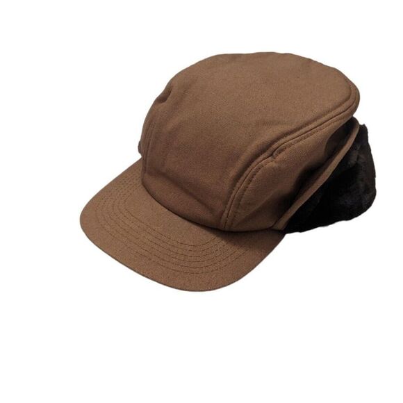 Broner | Accessories | Cotton Duck Work Hat Ear Flap Hat Winter ...